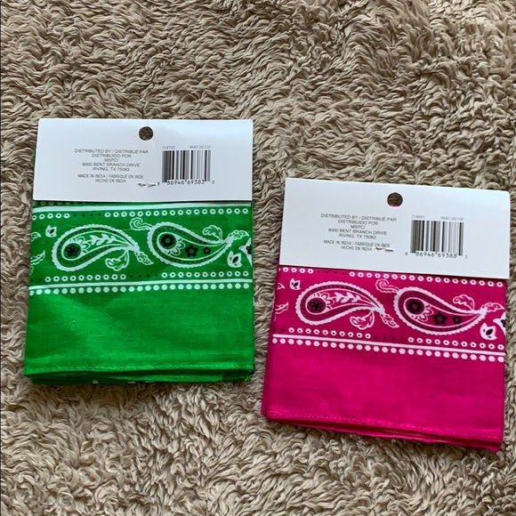 Accessories | 2 Bandanas | Poshmark